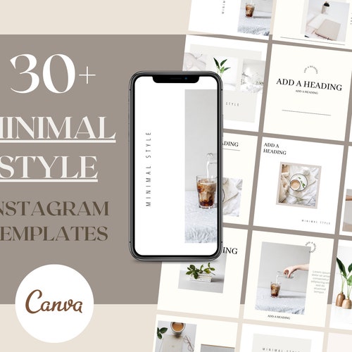 Retro Computer Instagram Templates / CANVA Social Media - Etsy