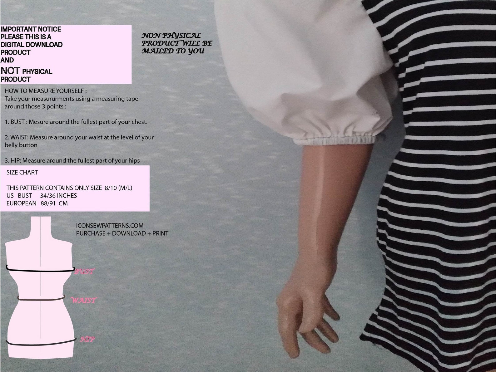 3 SLEEVE SET COLLECTION X-Puff Sleeve Butterfly Sleeve and | Etsy