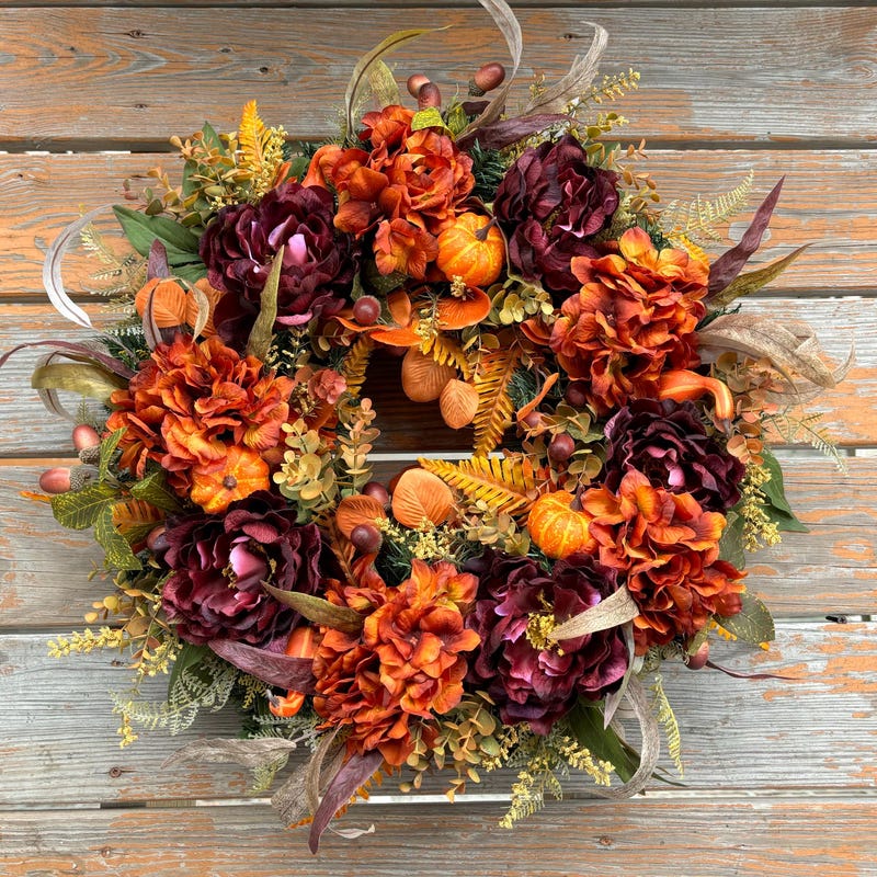 Fall Wreath - Etsy