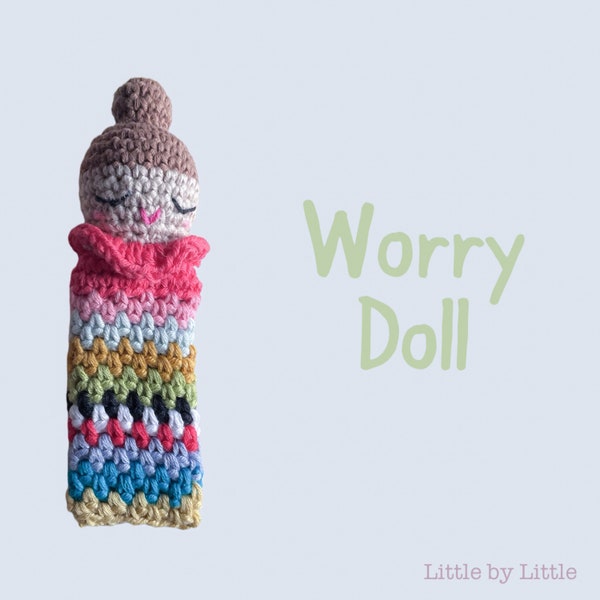 Worry Worm Crochet Pattern - Etsy
