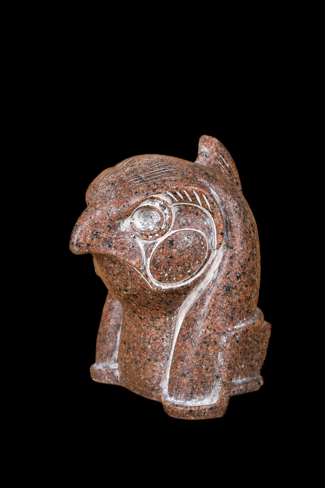 Horus Falcon Bust Statue the God of Sky & War - Egyptian Handmade ...