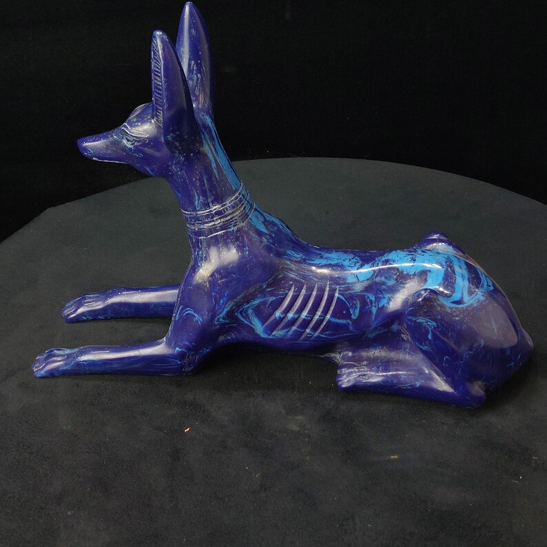 Anubis Statue Ancient Egyptian Jackal-god Anubis Statue - Etsy