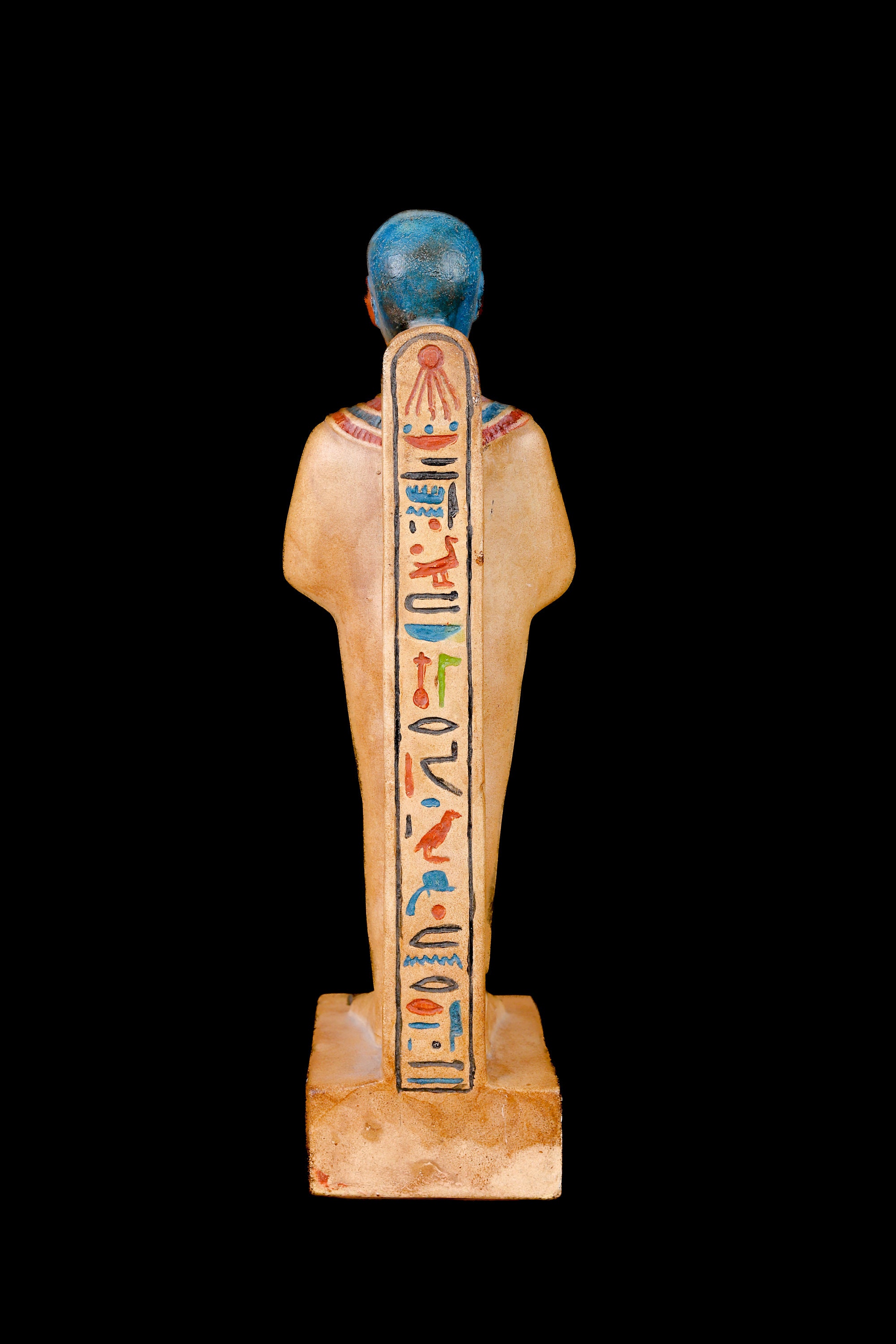 Ptah Statue Ancient Egyptian Creator God Holding Djed Scepter & Ankh ...