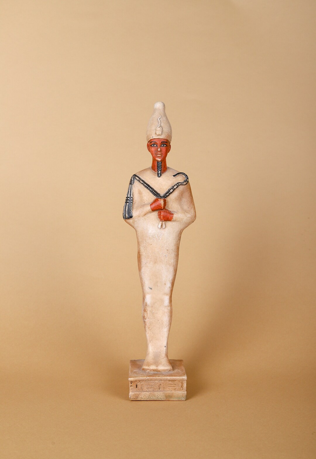 Osiris Statue Egyptian God Of The Deceased Egyptian Handmade Limestone Statue Of God Osiris Etsy