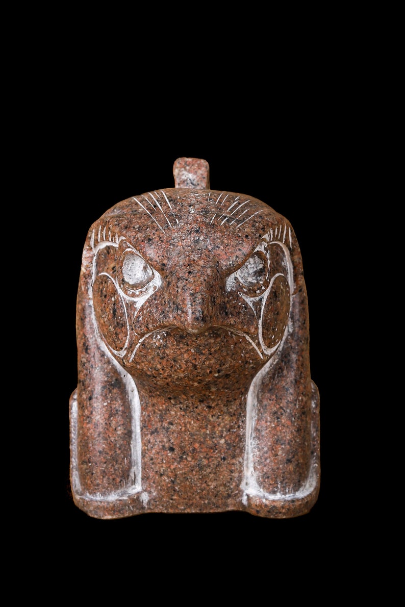 Horus Falcon Bust Statue the God of Sky & War - Egyptian Handmade ...