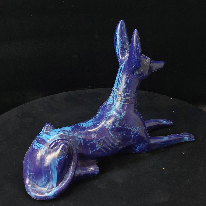 Anubis Statue Ancient Egyptian Jackal-god Anubis Statue - Etsy
