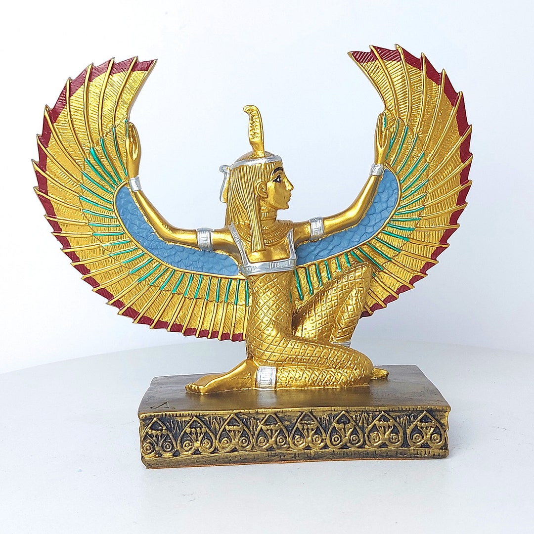 Goddess Ma'at Open Wings Statue Egyptian Goddess of Justice, Harmony and Truth (goddess Maat) - Etsy