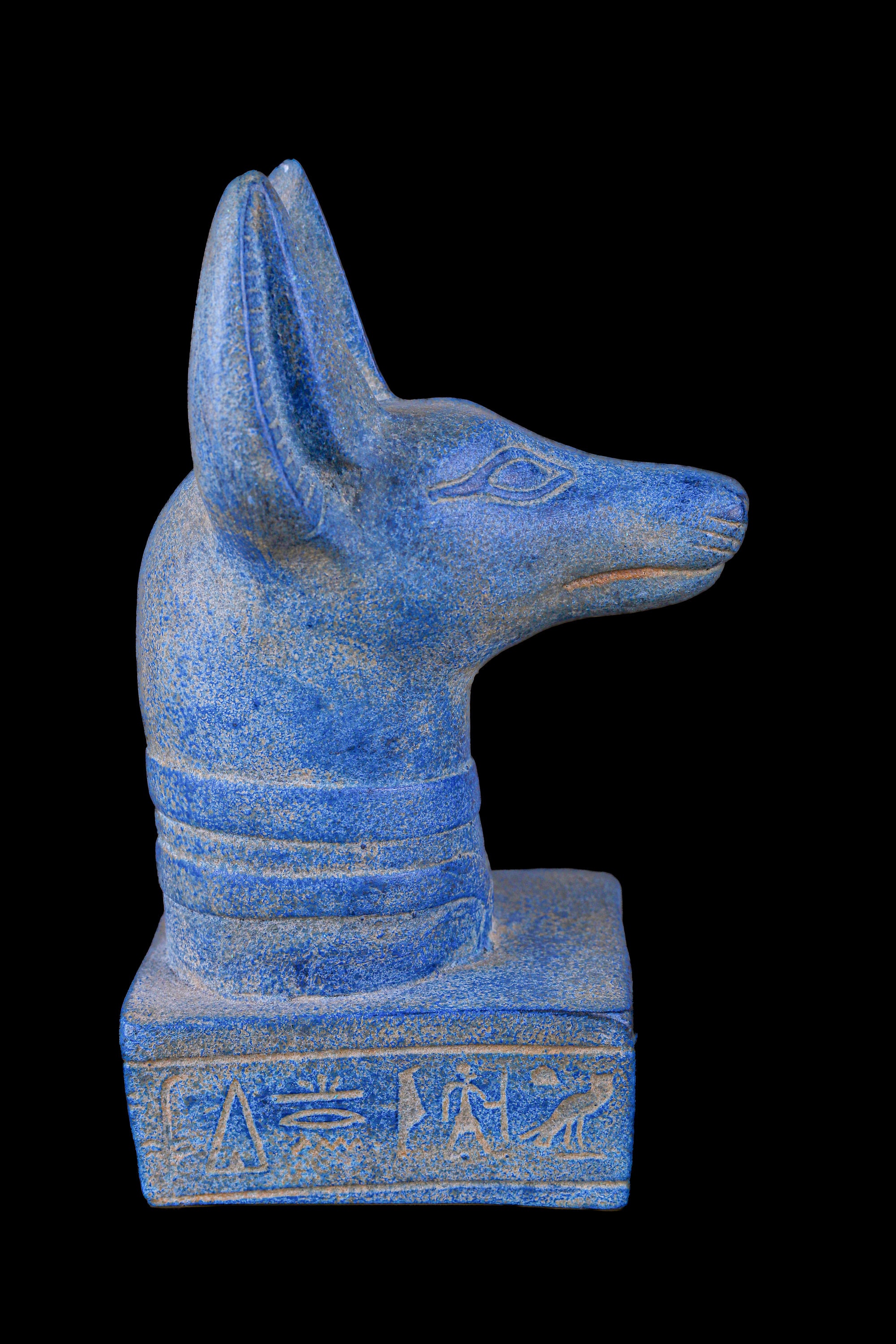 Anubis Bust Egyptian Jackal God of the Underworld Egyptian Handmade ...