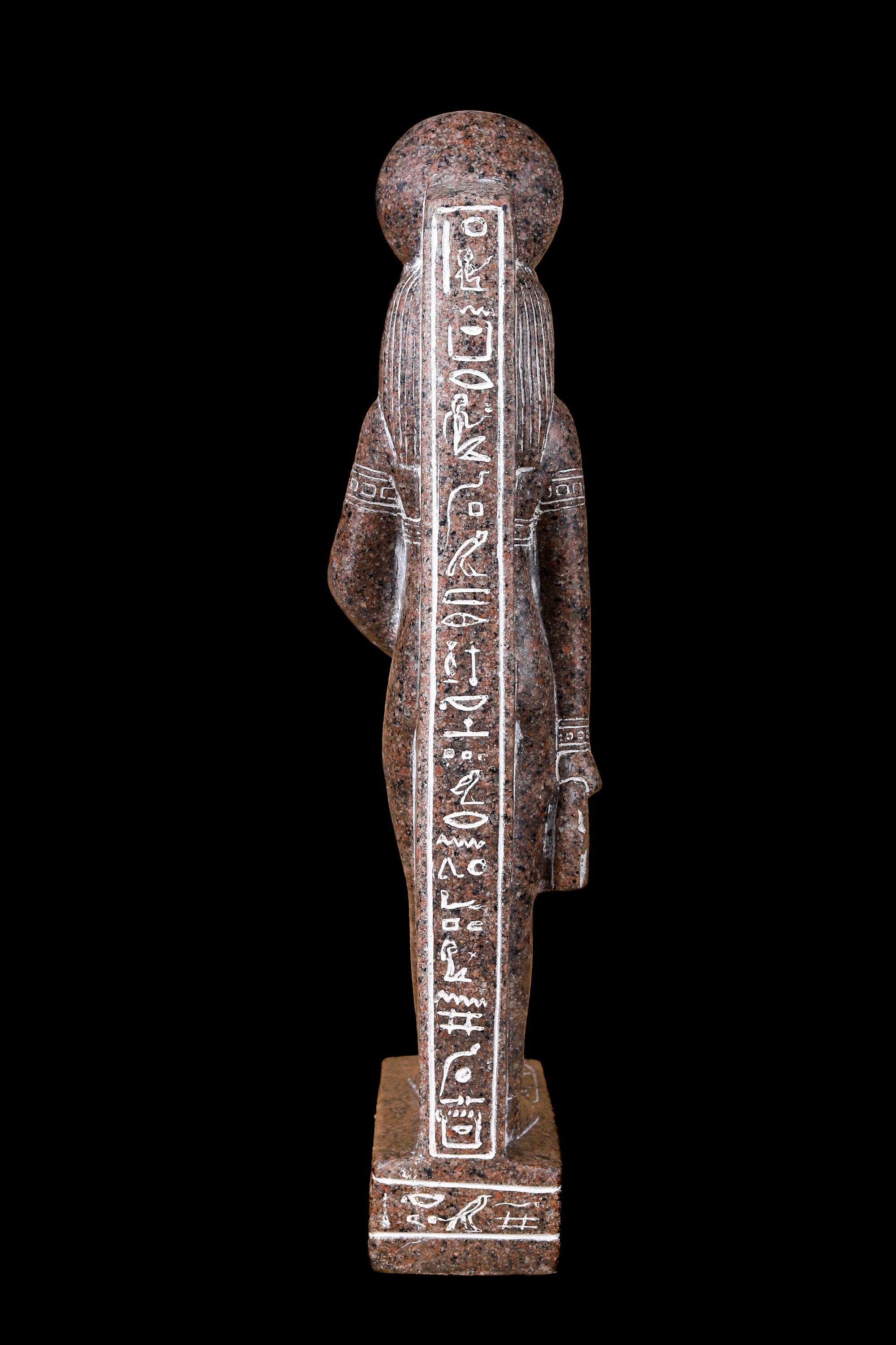 Sekhmet Statue Ancient Egyptian Warrior Lioness Goddess Wearing Sundisk ...