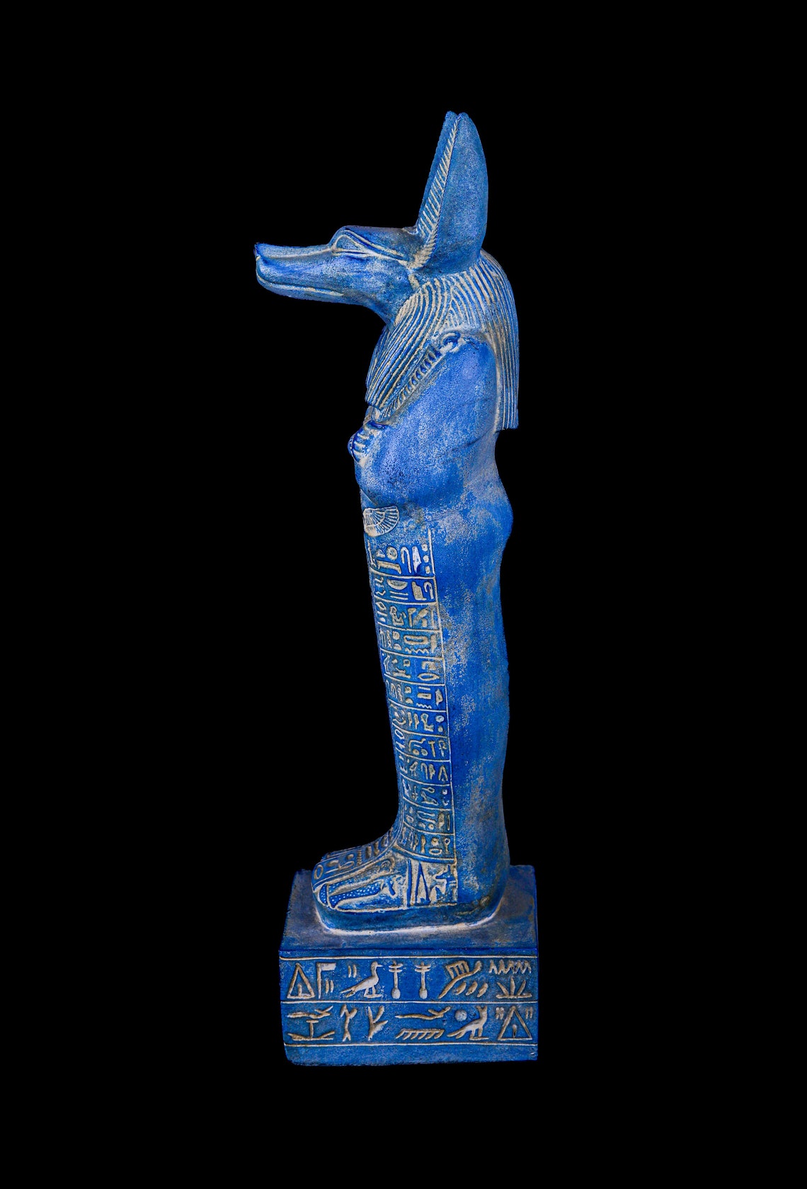 Anubis Mummy Statue - Ancient Egyptian God of Underworld Handmade ...