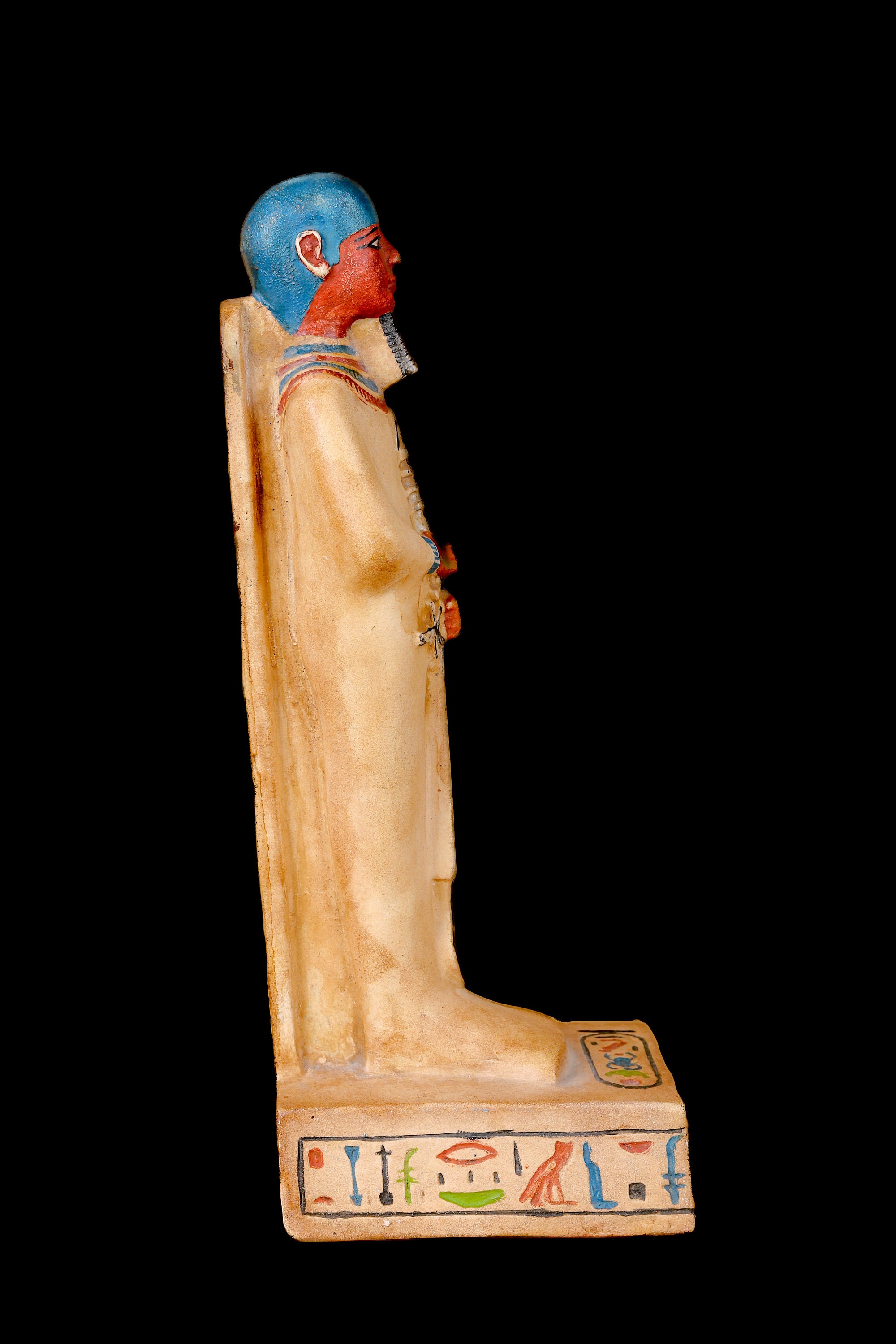 Ptah Statue Ancient Egyptian Creator God Holding Djed Scepter & Ankh ...