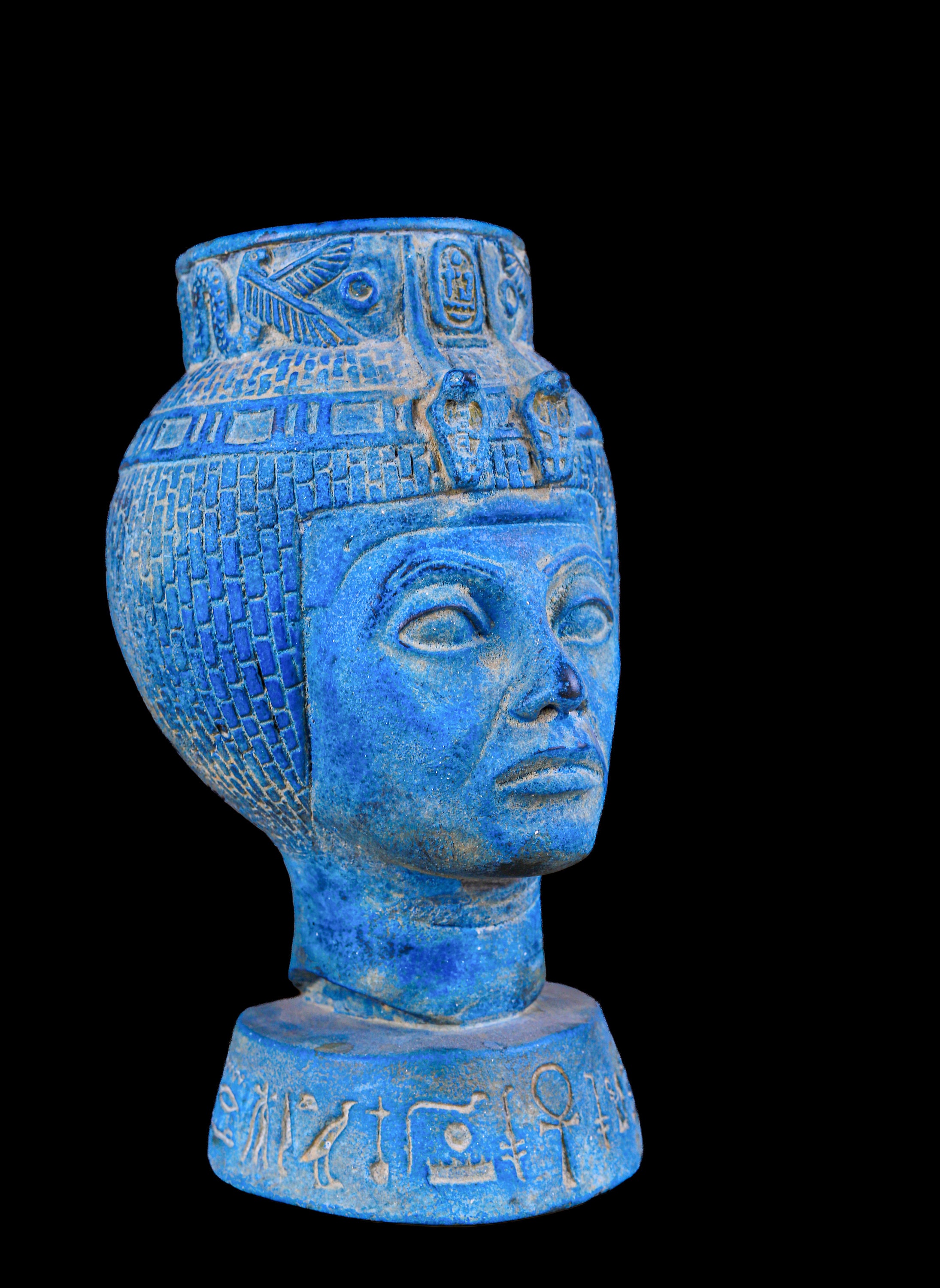 Ancient Egyptian Queen Tiye Great Royal Wife of Amenhotep III Mother of ...