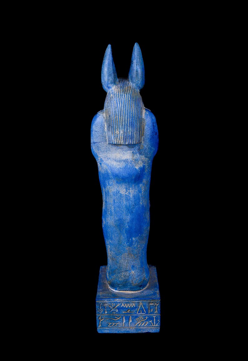 Anubis Mummy Statue - Ancient Egyptian God of Underworld Handmade ...
