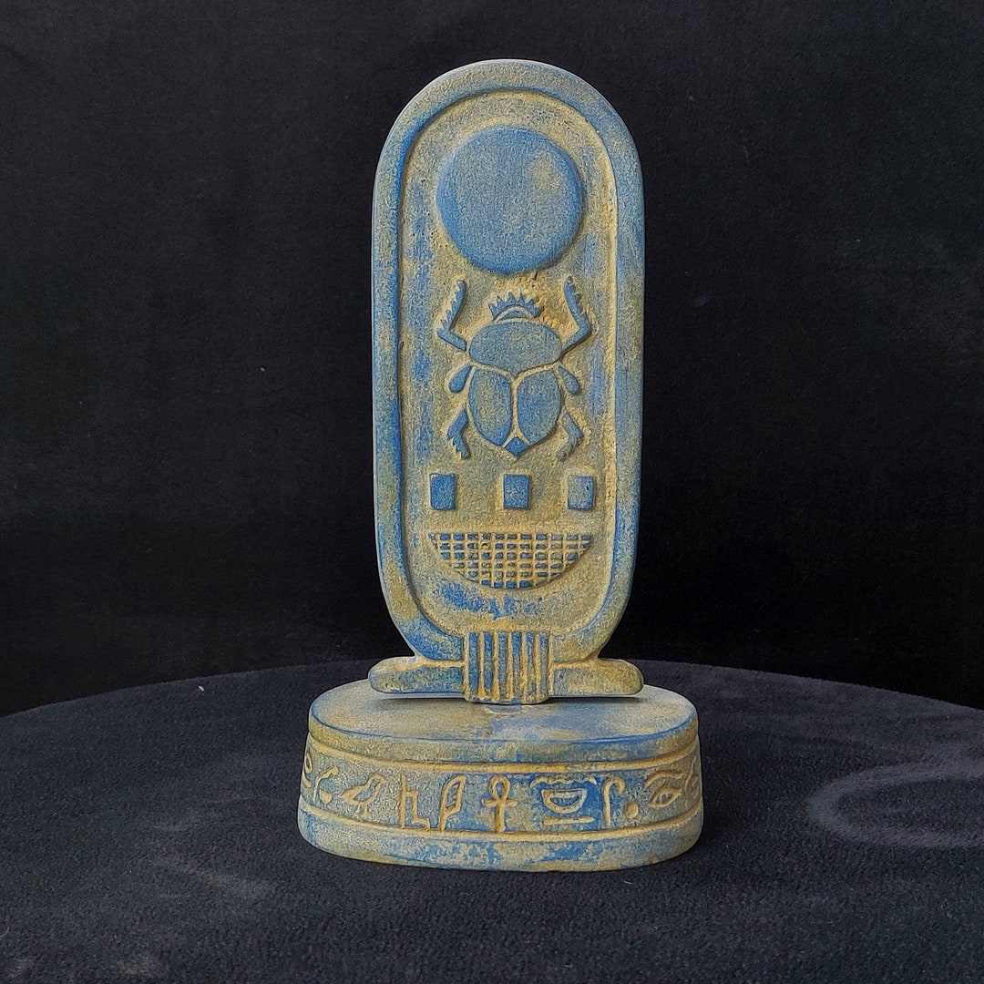 Amazing Handmade Replica of Khepri's Cartouche (scarab) the Beetle ...