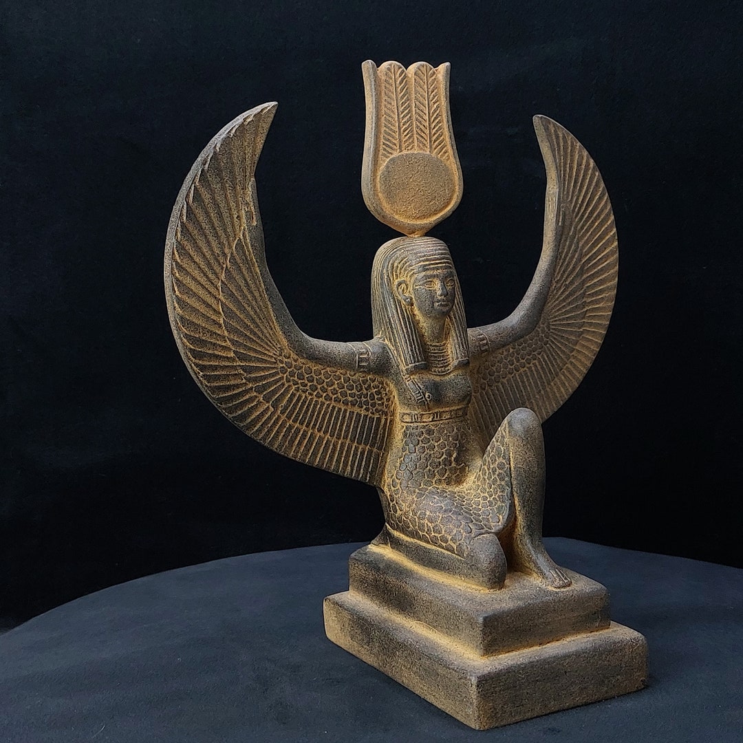 Masterpiece Handmade Statue of Isis the Goddess of Fertility ...