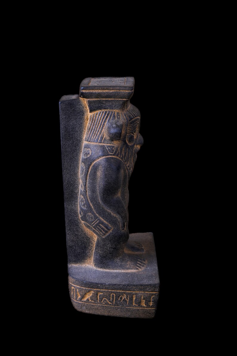Rare Egyptian God Bes Statue the Protector of Households - Etsy