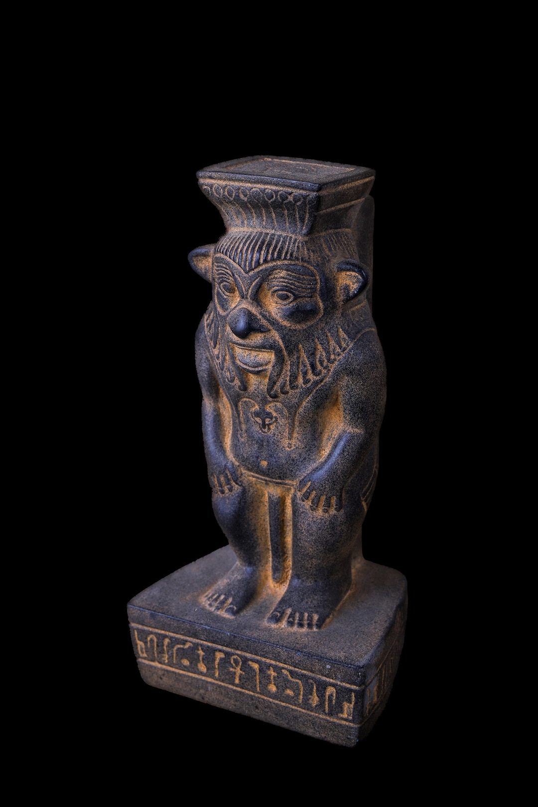 Rare Egyptian God Bes Statue the Protector of Households - Egyptian ...