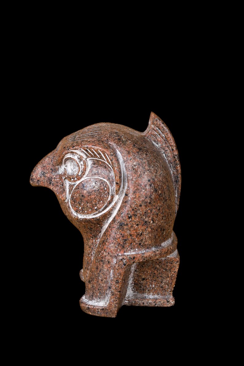 Horus Falcon Bust Statue the God of Sky & War - Egyptian Handmade ...