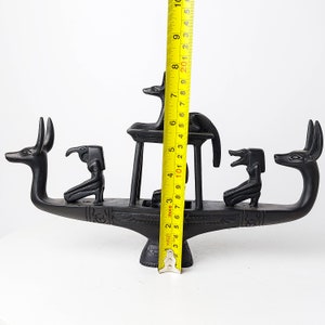 Handmade Basalt Stone Funerary Boat - Ancient Egyptian Burial Ritual ...