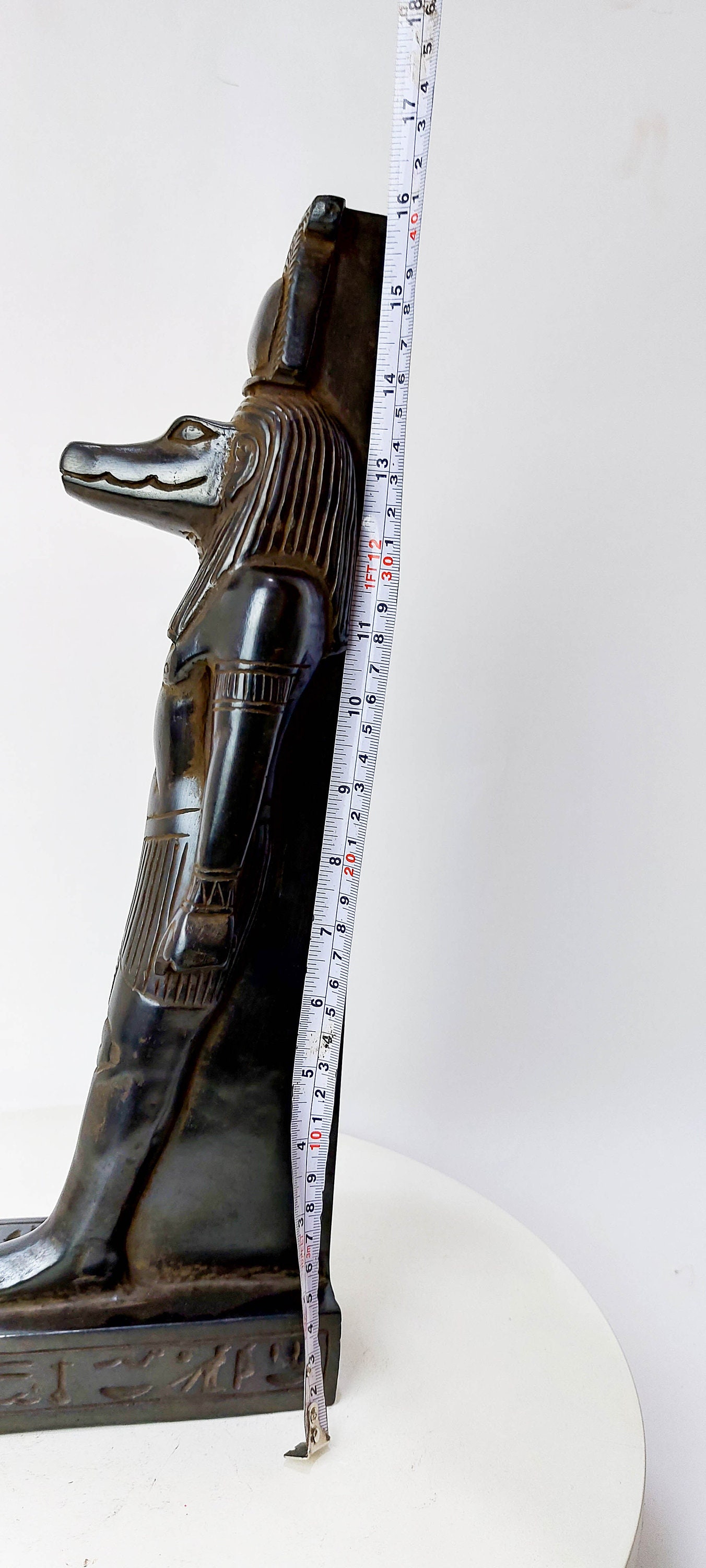 Handmade Sobek Statue From Black Basalt Stone Ancient Egyptian God of ...