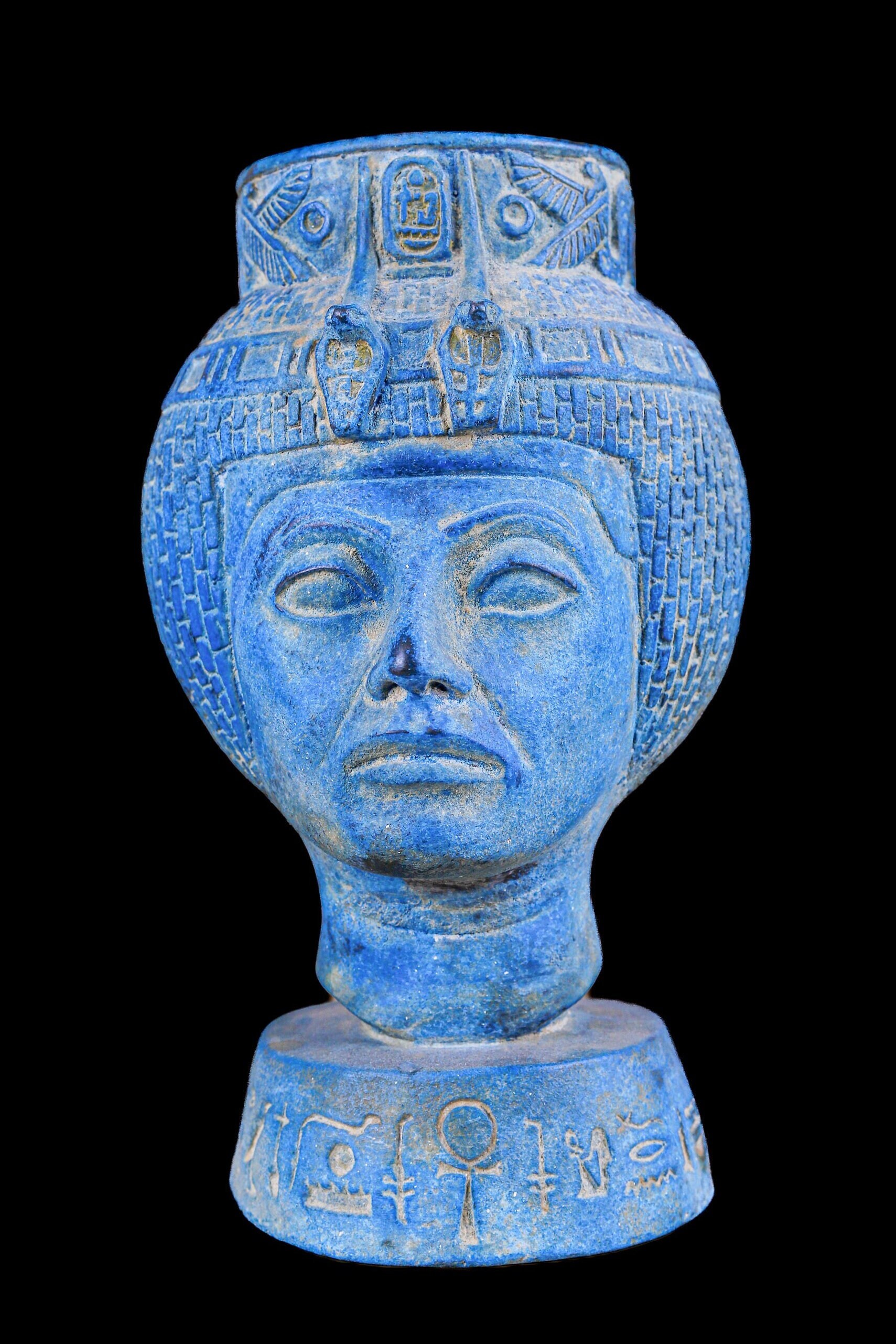Ancient Egyptian Queen Tiye Great Royal Wife of Amenhotep III Mother of ...