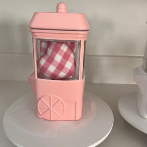 Glass Popcorn Cart Canister/container - Etsy