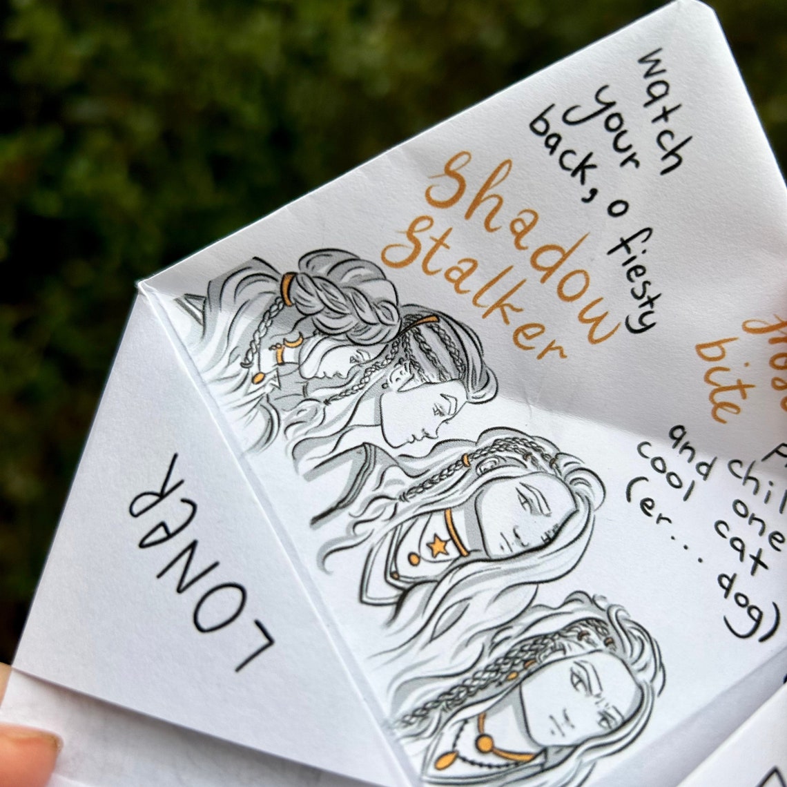 Zine and Sticker Bundle for Fantasy and Werewolf and Fanfic Readers - Etsy