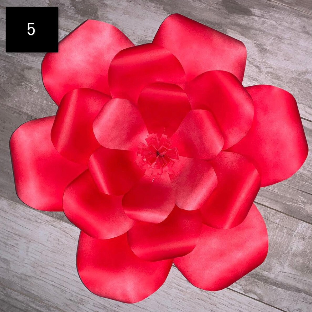 Giant Paper Flower Large Paper Flower Big Paper flower Built | Etsy