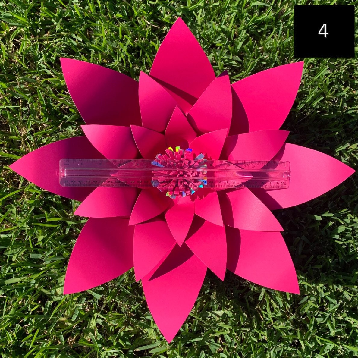 Giant Paper Flower, Large Paper Flower, Big Paper Flower Built or Ready ...