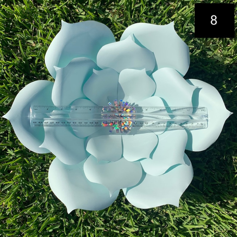 Giant Paper Flower, Large Paper Flower, Big Paper Flower Built or Ready ...