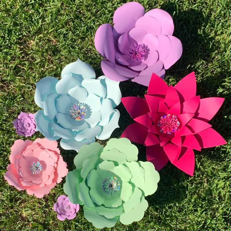 Large Paper Flowers - Etsy