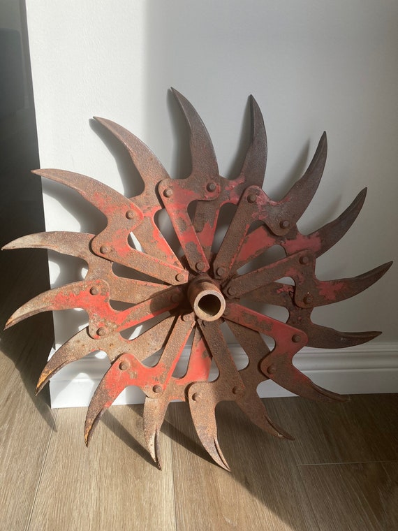 Vintage Tiller Blade Rustic Garden Decor - Etsy