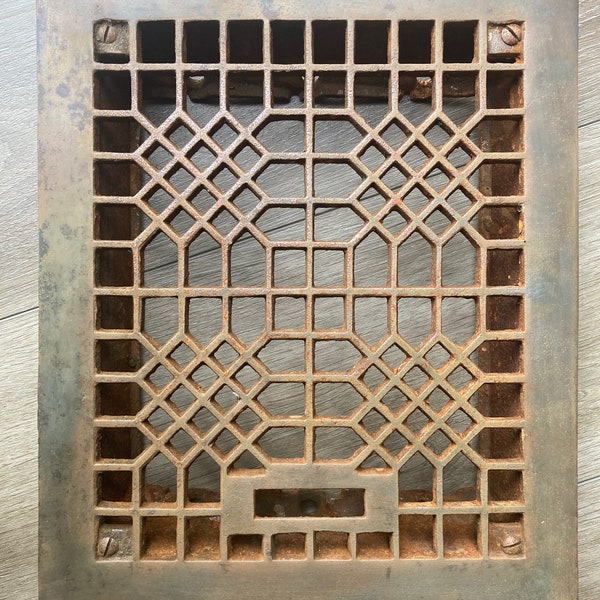 Antique Cast Iron Floor Registers - Etsy