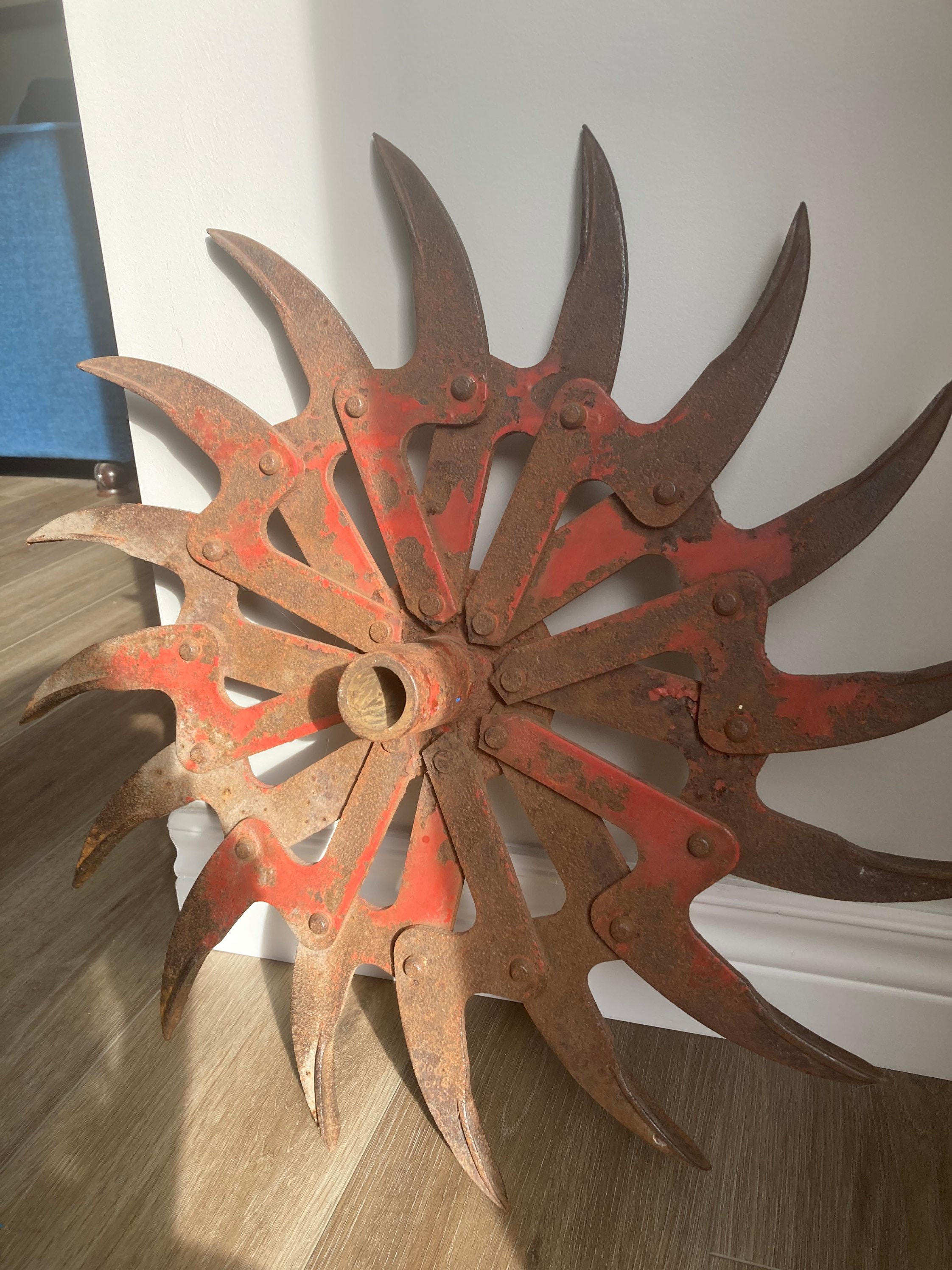 Vintage Tiller Blade Rustic Garden Decor - Etsy