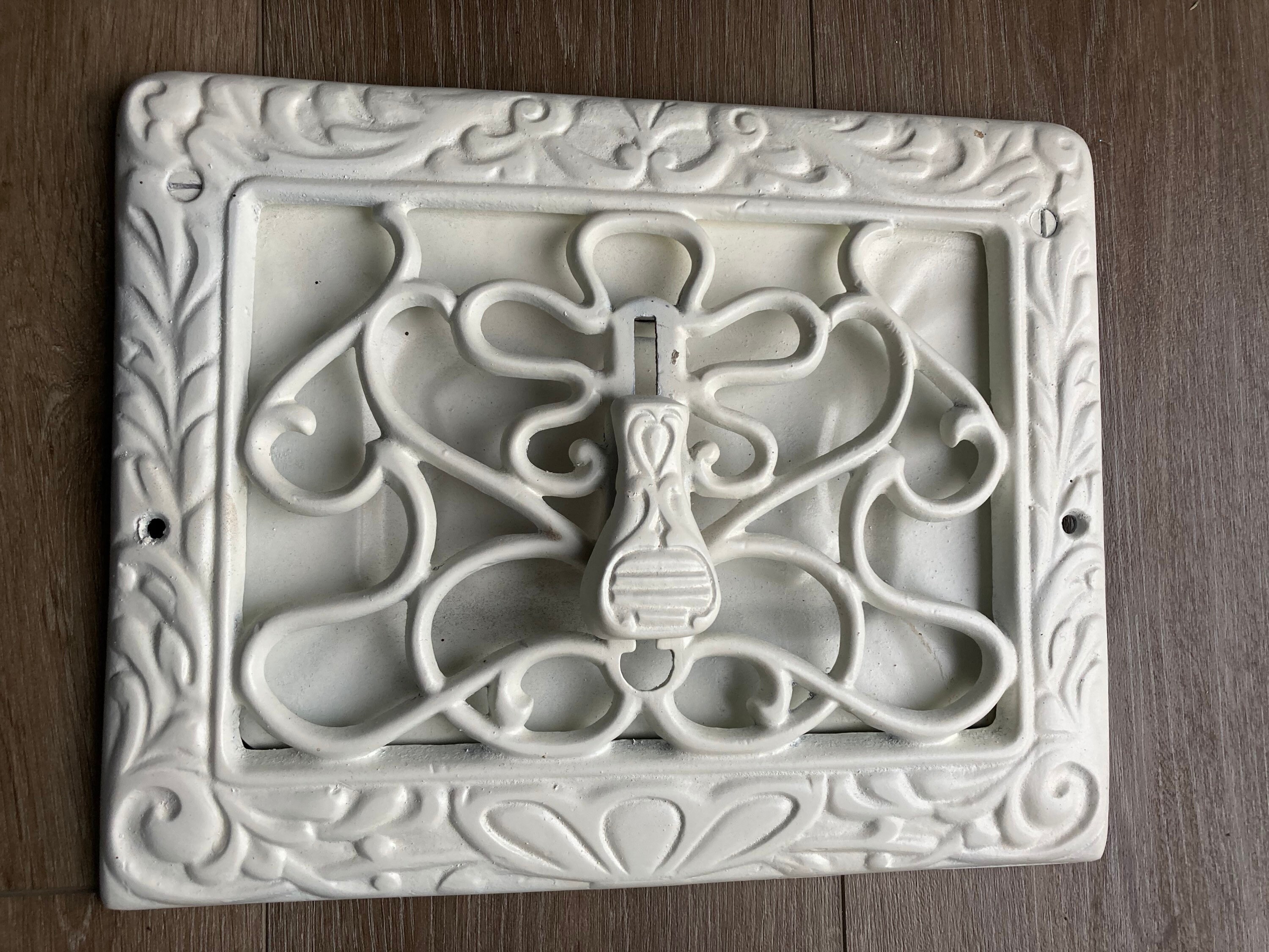 Antique Art Nouveau Air Vent Cast Iron - Etsy