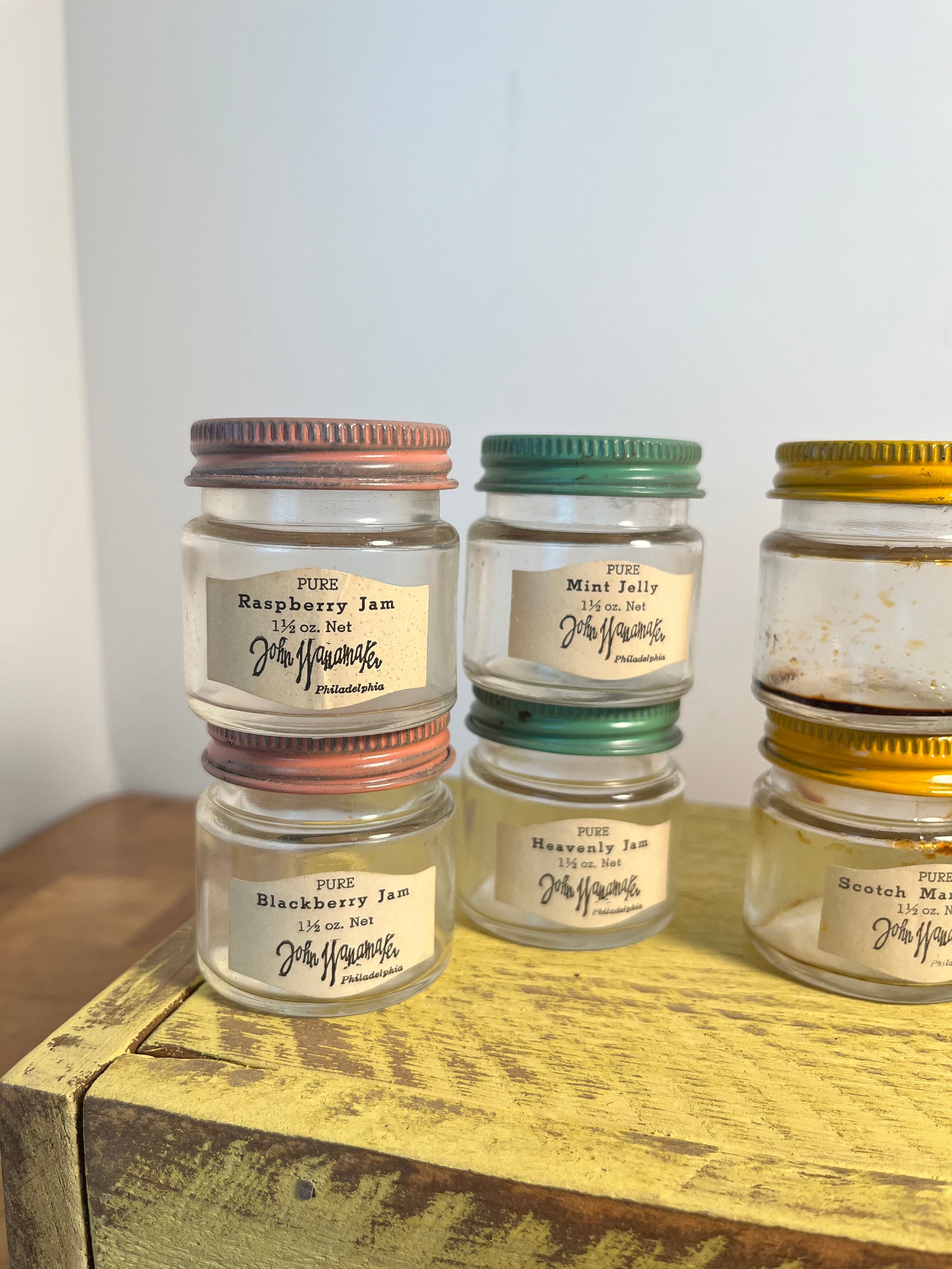 John Wanamaker Sample Jelly Jars - Etsy