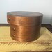 Round Wood Primitive Shaker Style Box Storage Box Decor - Etsy