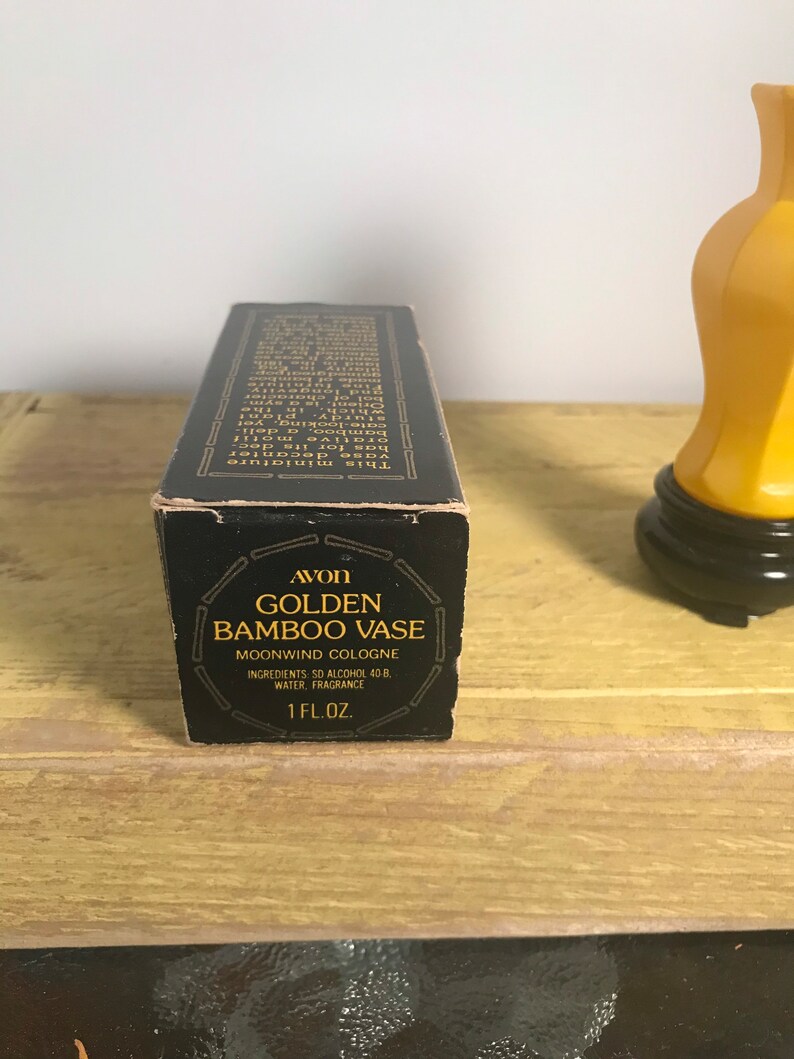 Avon Bamboo Vase Cologne - Etsy