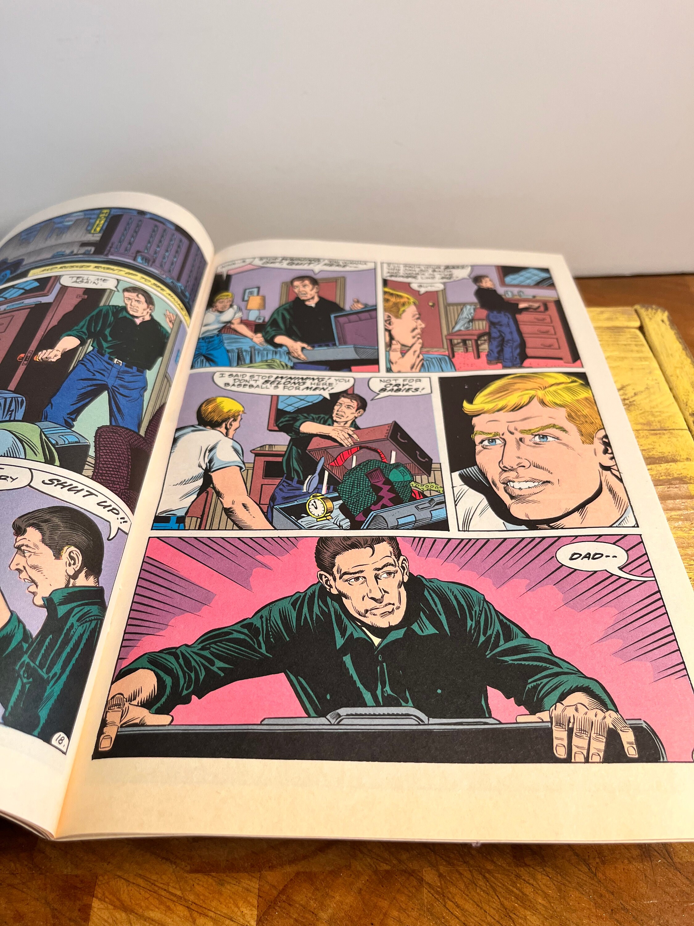 1991 Mickey Mantel Comic Book - Etsy
