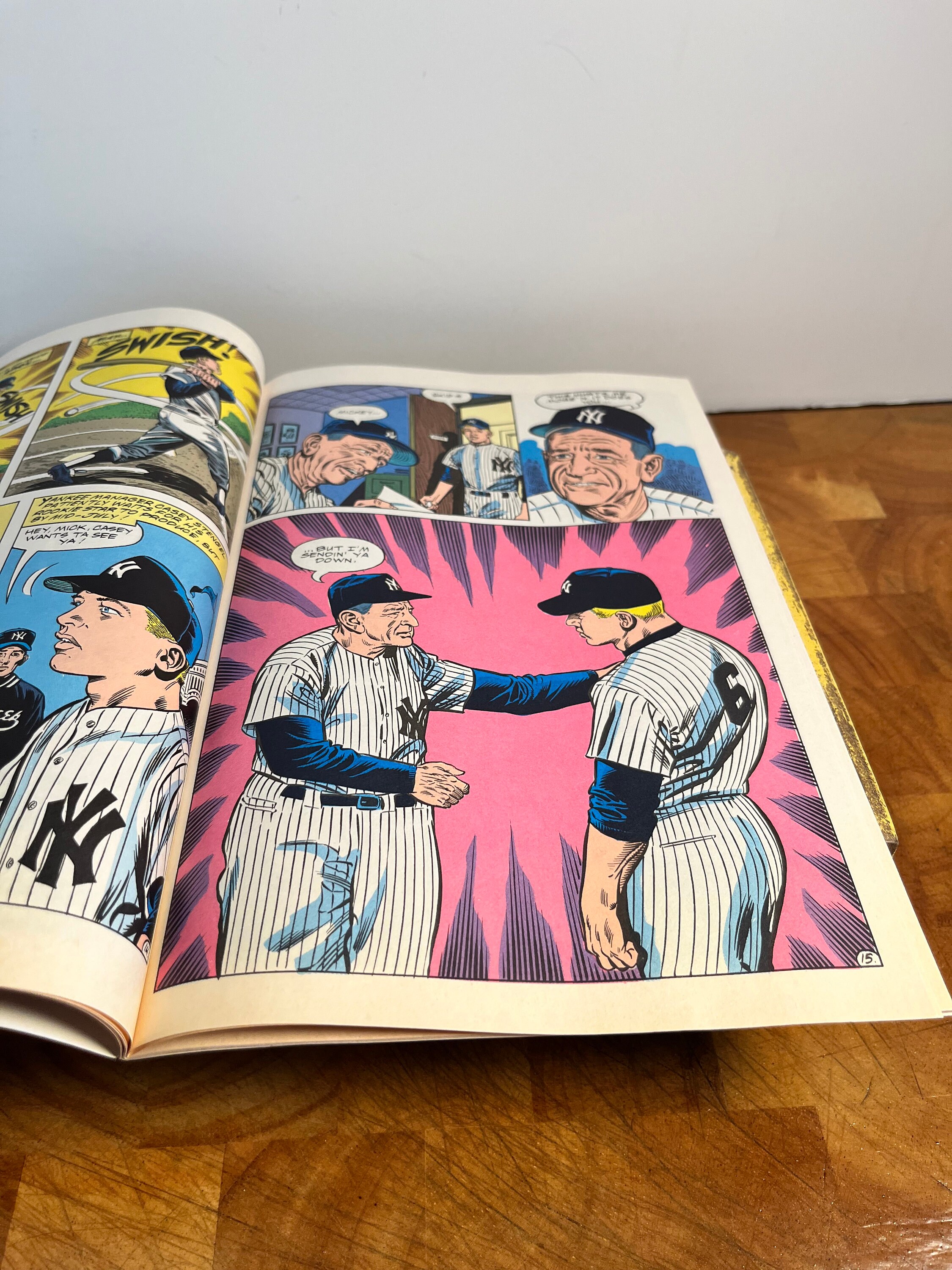 1991 Mickey Mantel Comic Book - Etsy