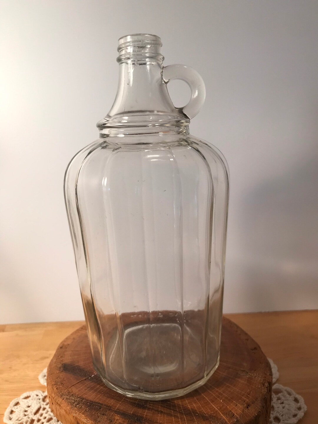 Vintage Hazel Atlas Ribbed Jug - Etsy