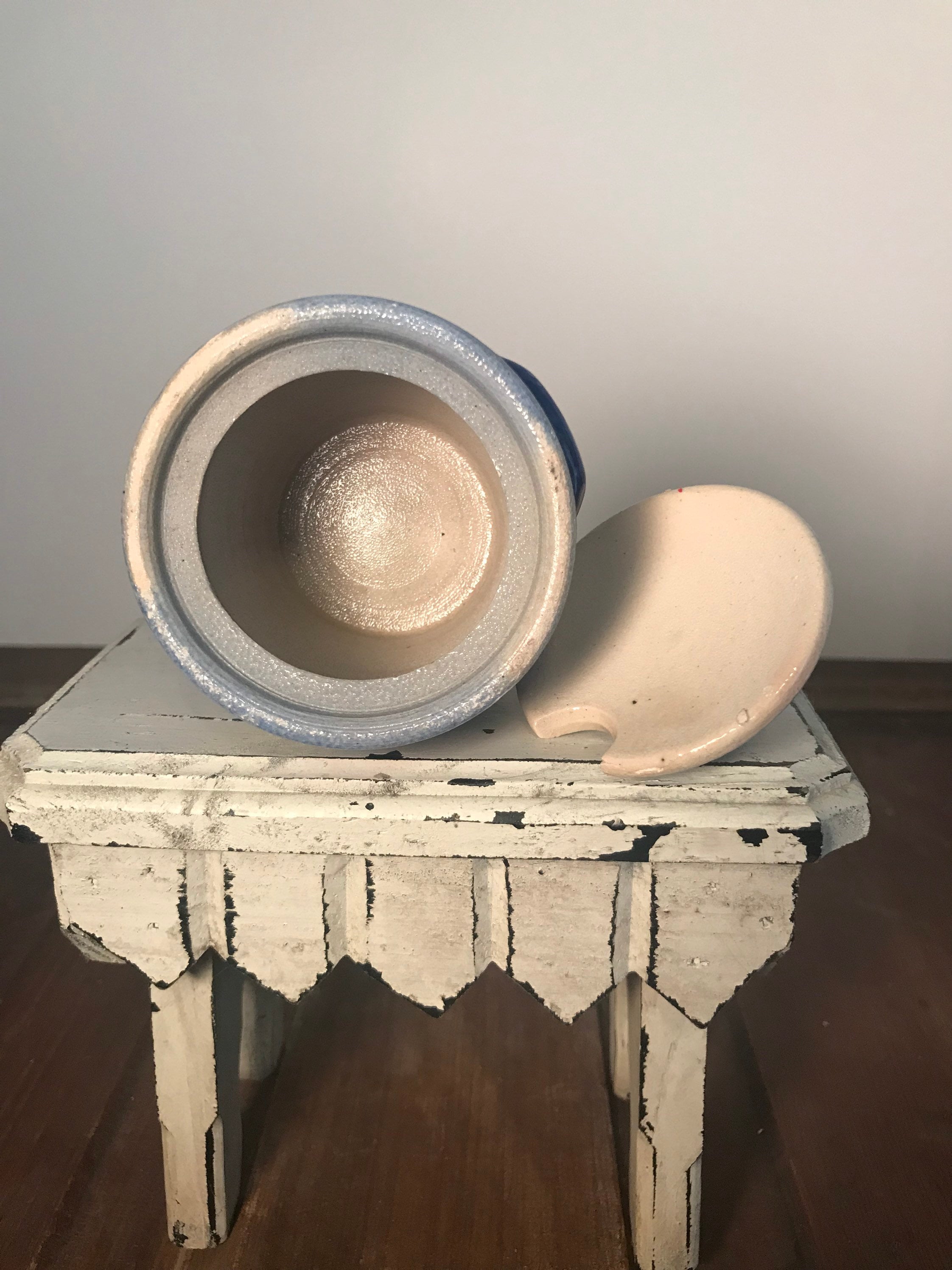 German Vintage Salt Glaze Condiment Pottery - Etsy