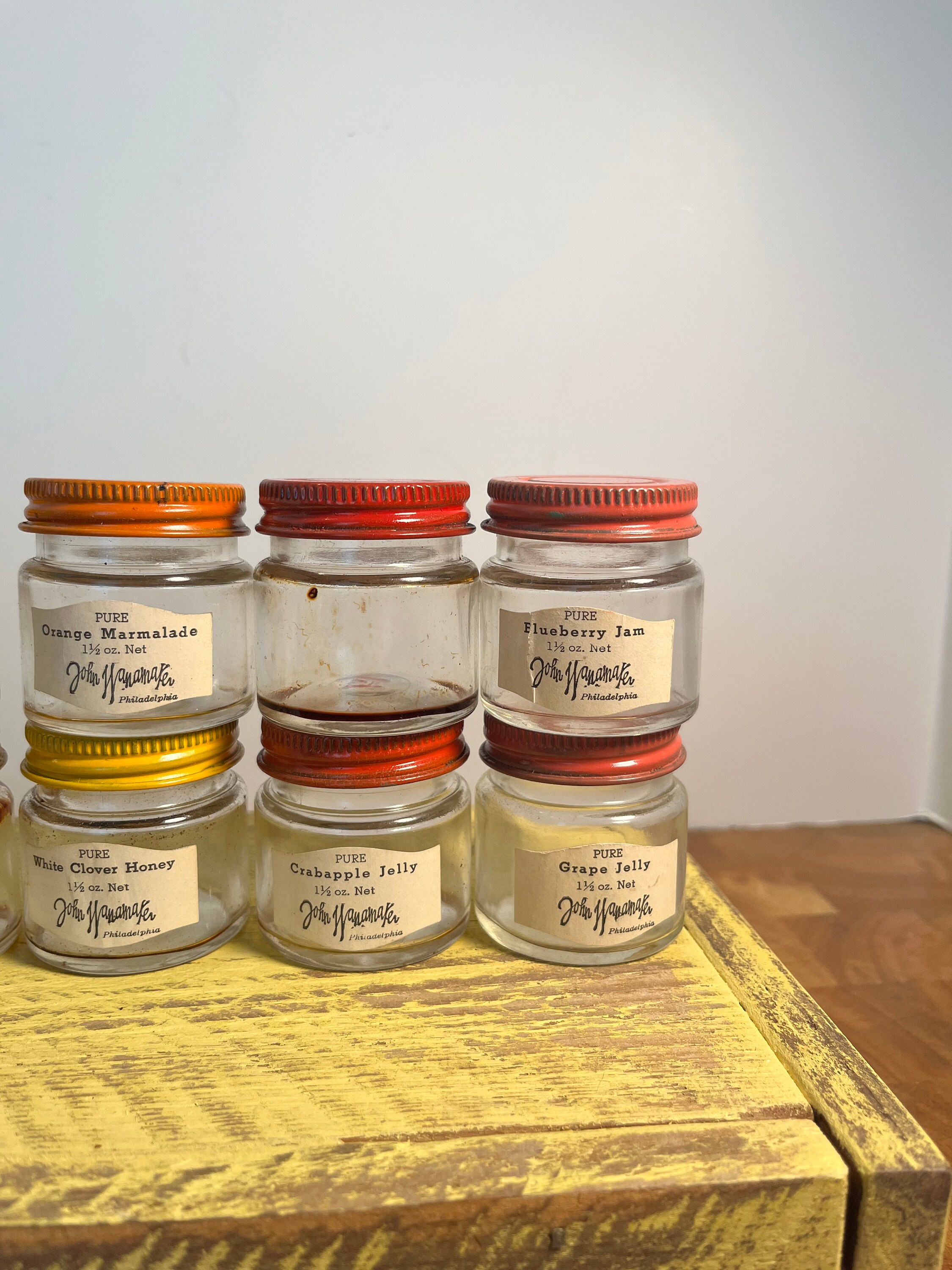 John Wanamaker Sample Jelly Jars - Etsy