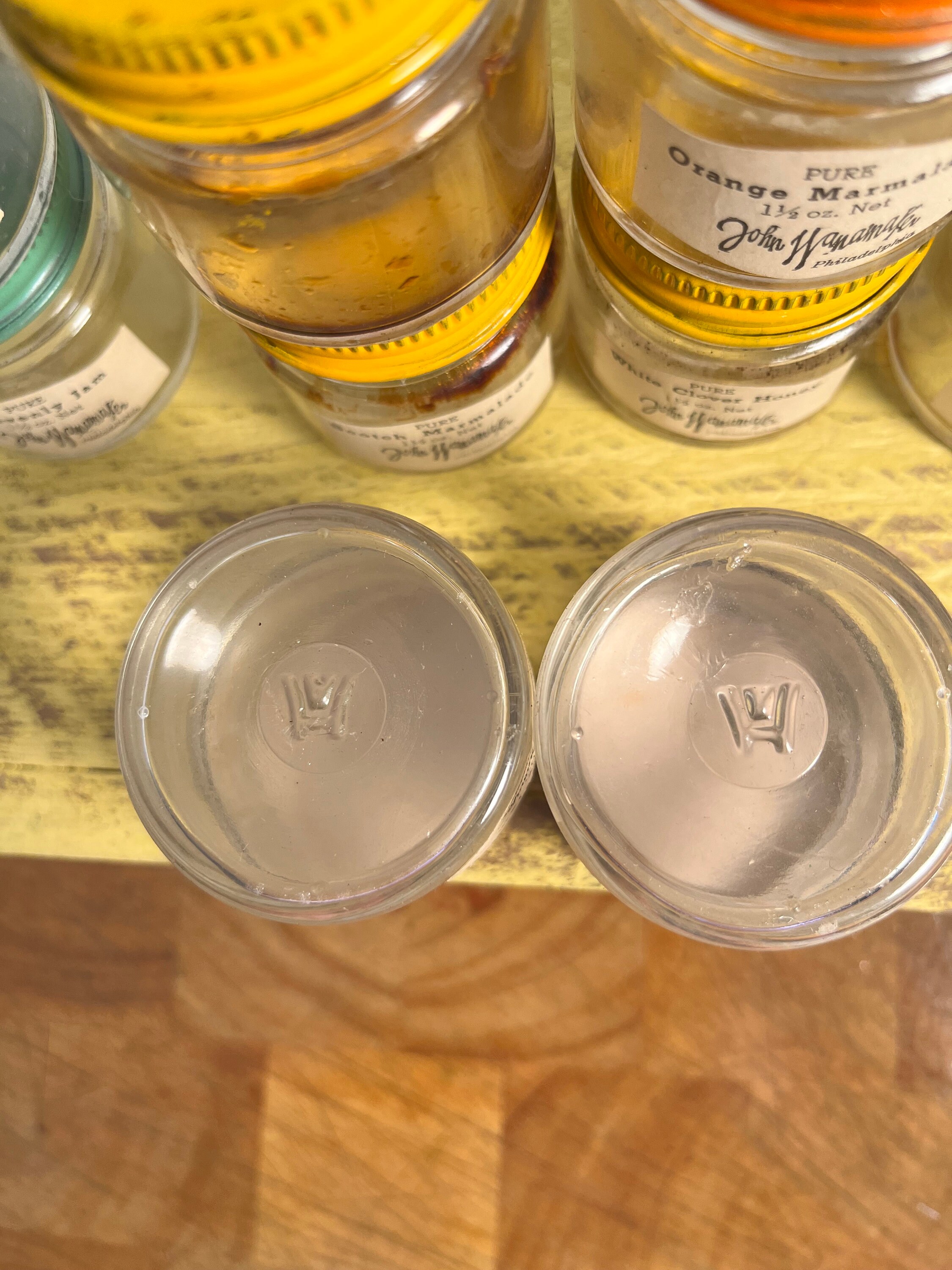 John Wanamaker Sample Jelly Jars - Etsy