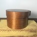 Round Wood Primitive Shaker Style Box Storage Box Decor - Etsy