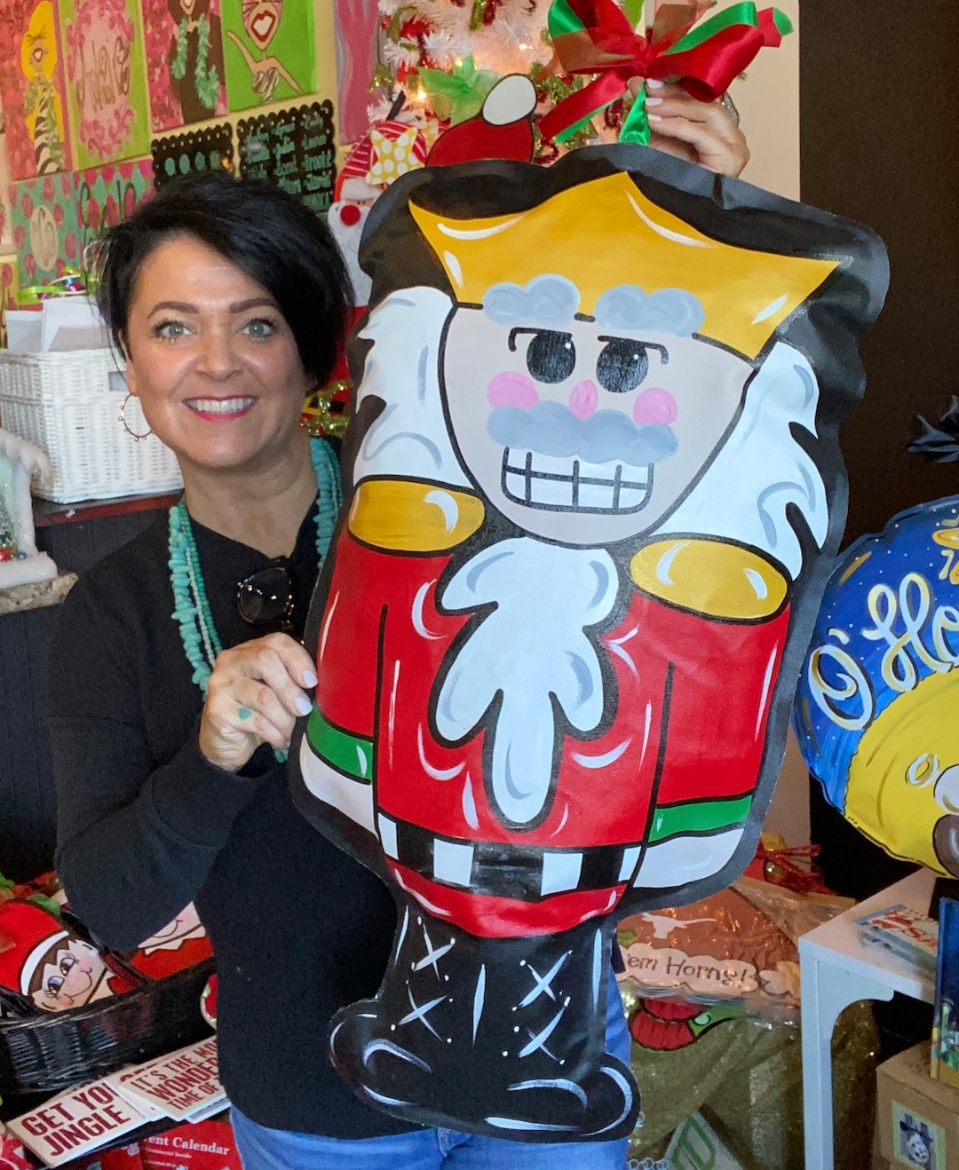 Nutcracker Door Hanger/ Son of a Nutcracker/front Door Decor/christmas ...