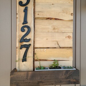 Custom Made Address / Planter Box. - Etsy
