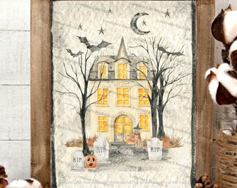 DIGITAL DOWNLOAD - Fall Dog Wall Art, Golden Retriever Art Print, Dog ...