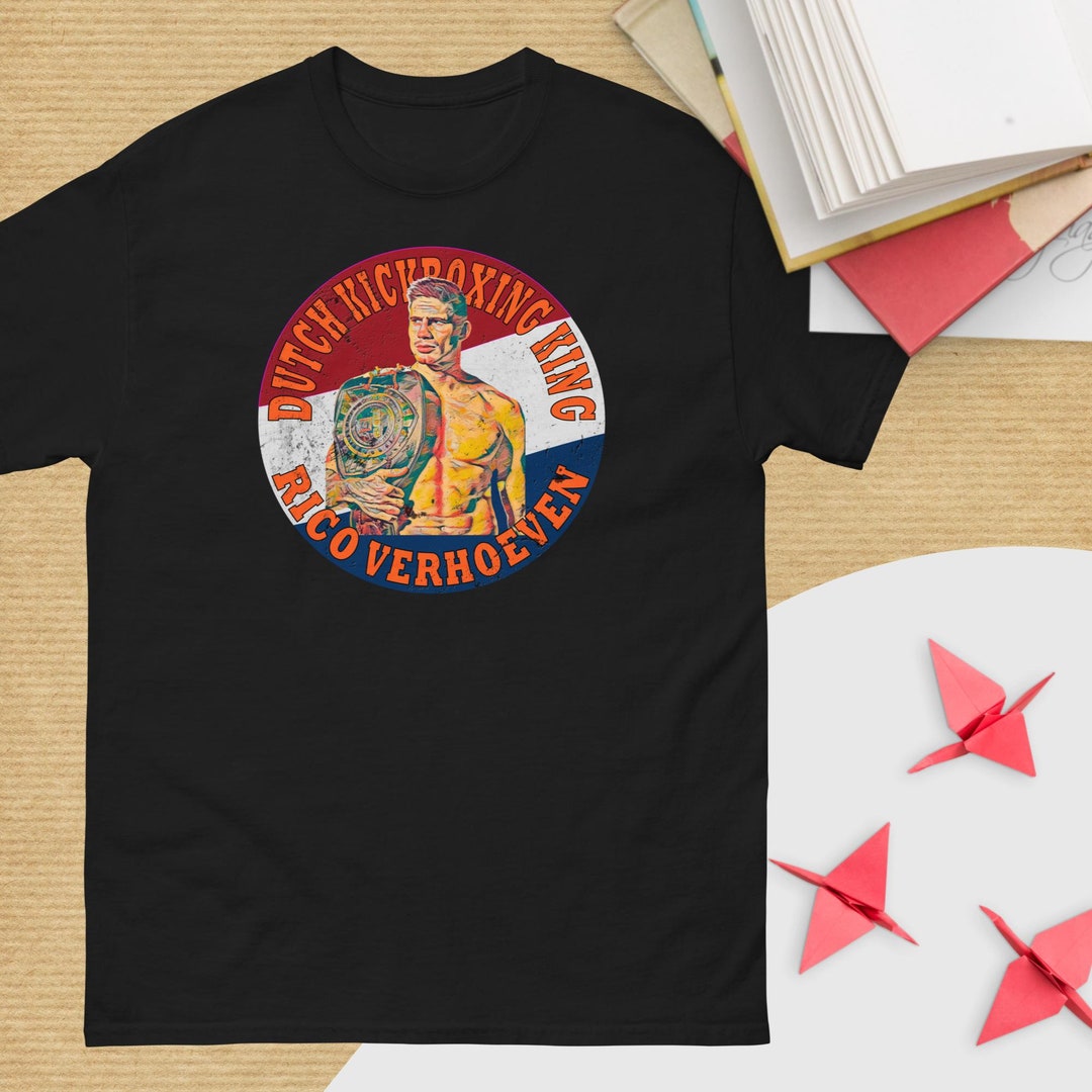 Dutch Kickboxing Tshirt, King Rico Verhoeven Shirt, K1 Champion, Unisex ...