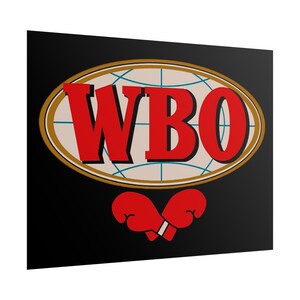 World Boxing Organization Rolled Posters, Boxing Fans Rolled Posters ...